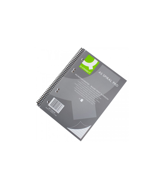 Q-Connect A5 Spiral Pad Ruled | Formkraft Ltd